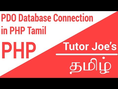 Learn PHP Data Object Database Connection In MySQL Tamil - Mind Luster