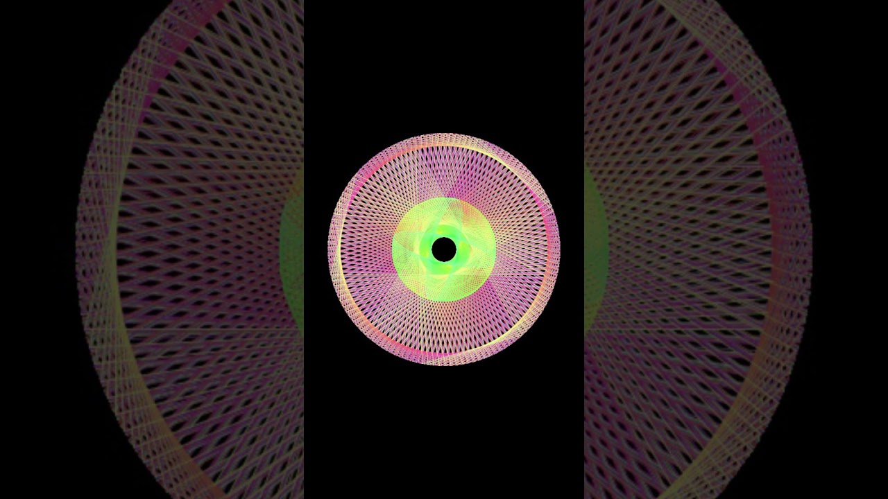 Hynotic animation made with Python Processing
