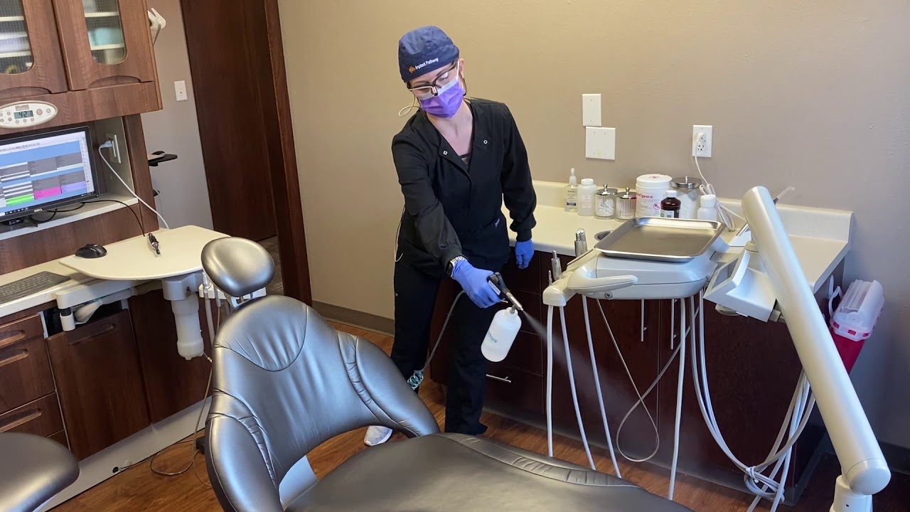 Disinfecting Operatory with Hypochlorous Acid