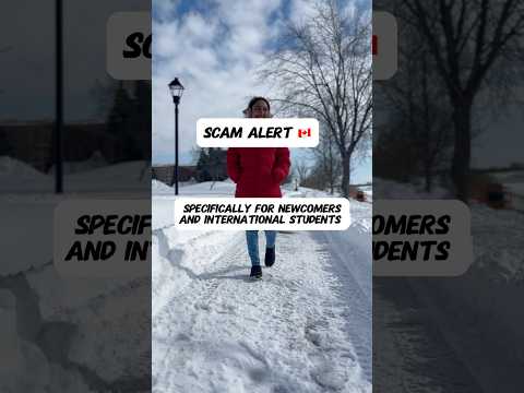 Scam Alert 🚨 🇨🇦 #canada #scam #scaming #lifeincanada #canadaimmigration #immigrants #students