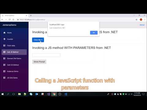 Learn Blazor Quick Start Guide | 3 A Deep Dive into JavaScript Interop - Mind Luster