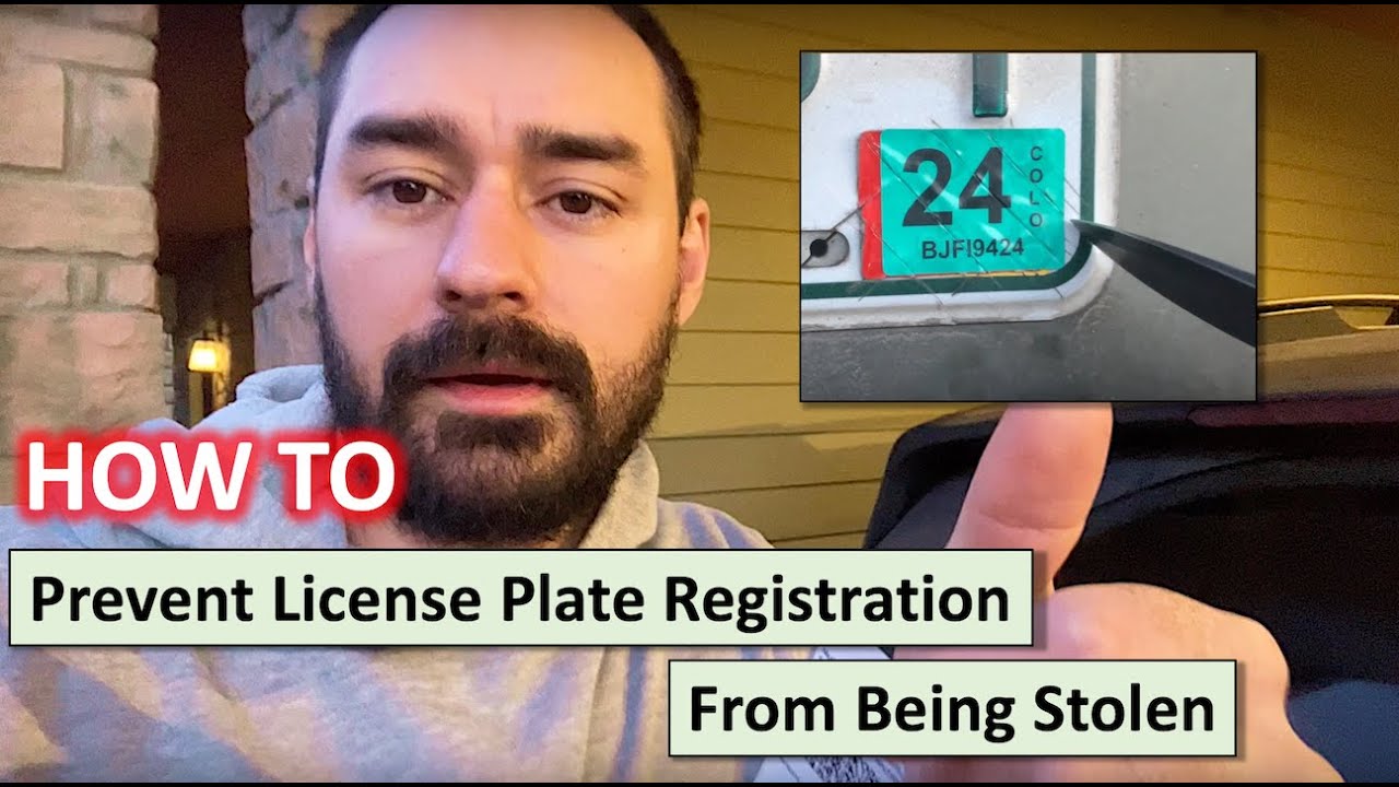 How To Prevent Your License Plate Registration Sticker From Being Stolen | The DIY Guide | Ep 74