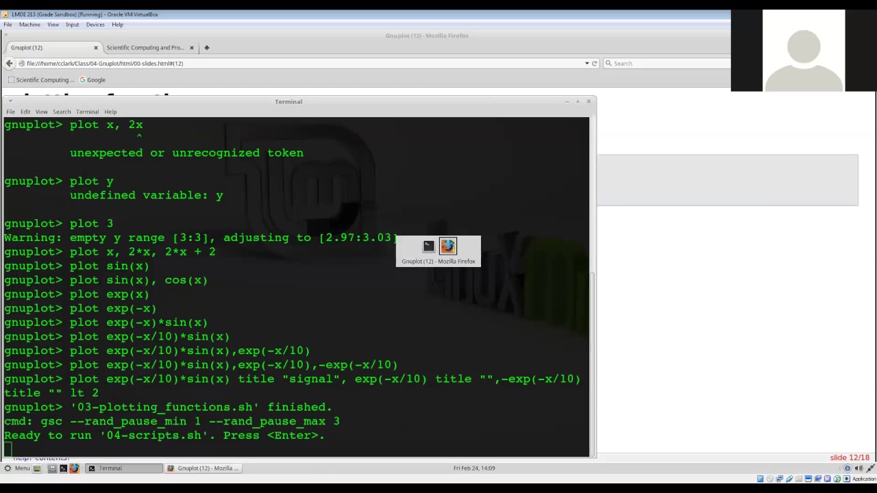 213 Gnuplot: Part II