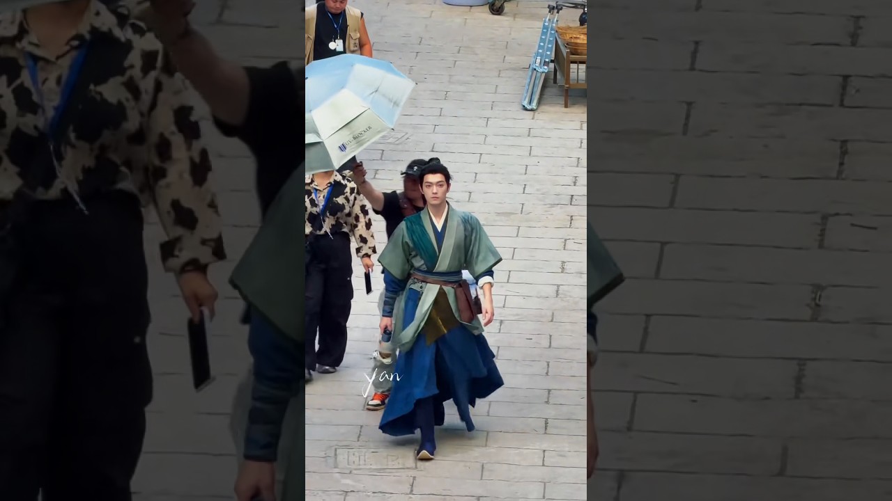 👉The shooting moments🫠of his new cdrama😪💞#soso #like #xukai许凯 #new #drama #shoot #foryou #china