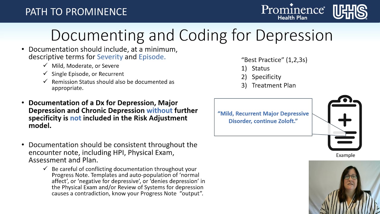Clinical Documentation for Depression & Mood Disorders Training