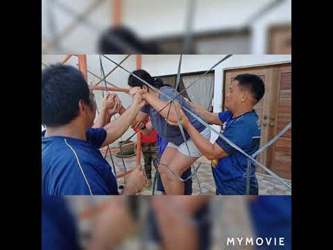 TEAM BUILDING..SPIDER WEB CHALLENGE..πβΊοΈβΊοΈππππ€£ππ