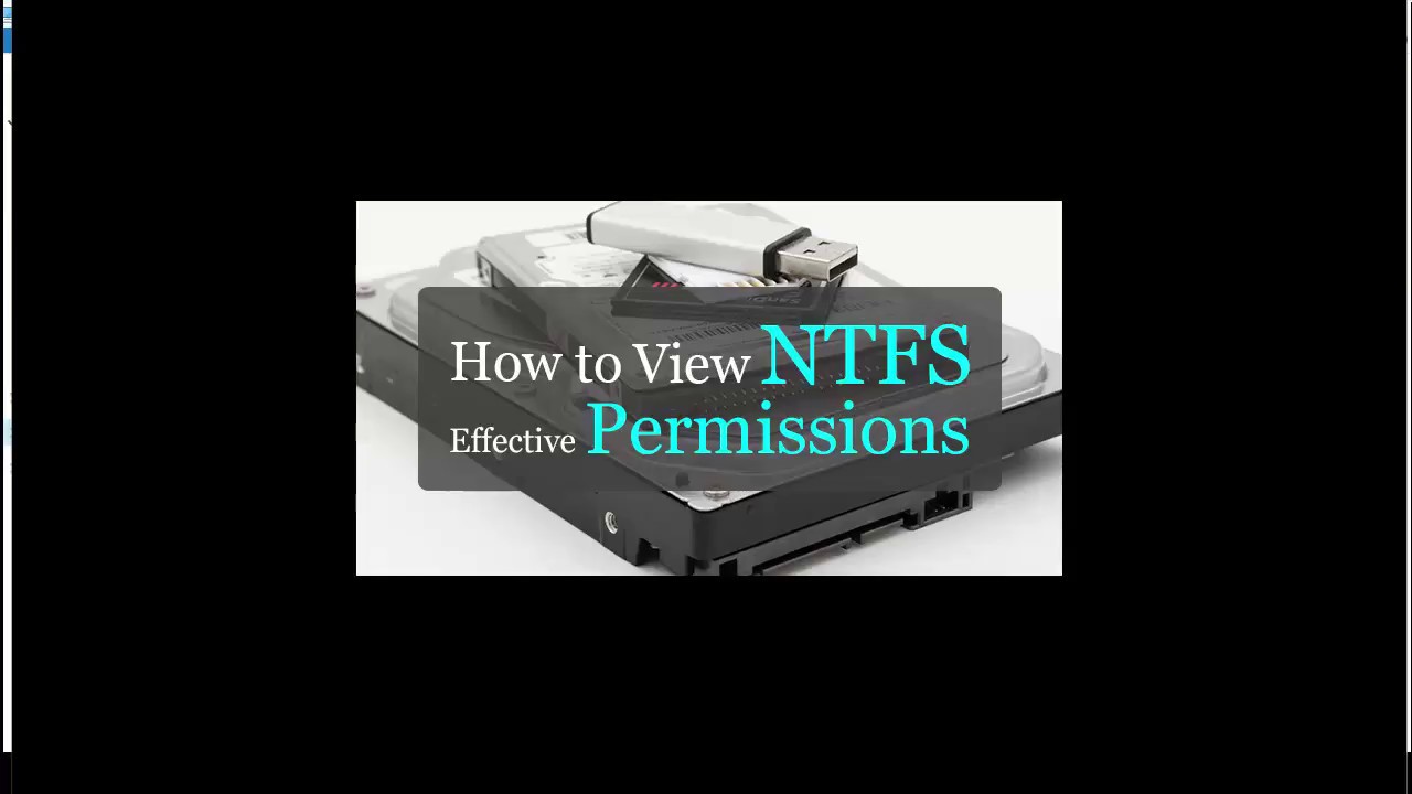 NTFS Effective Permissions