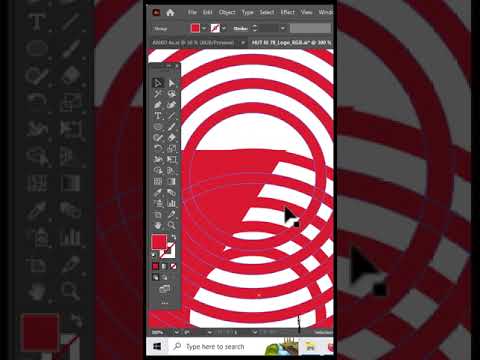 Logo Design Process-Membuat Logo HUT RI Ke 78 di Adobe Illustrator #adobeillustrator