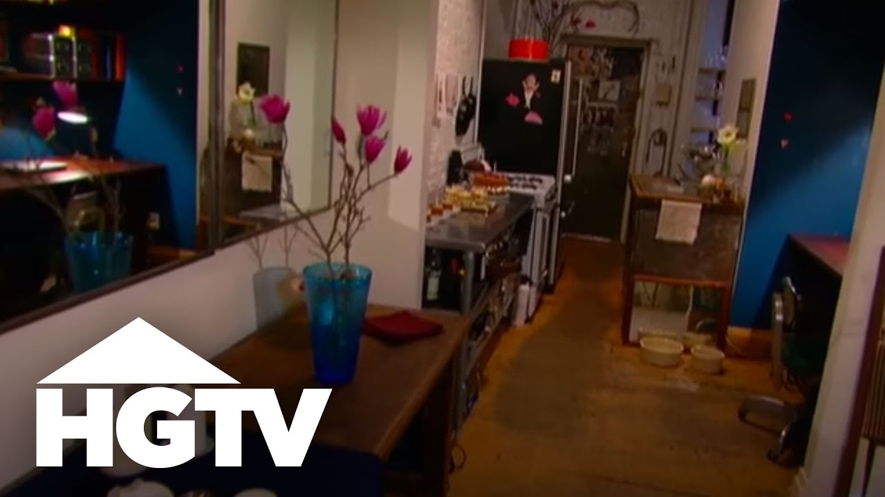 Small Apartment Design: Cozy, Chic New York Apartment | Loft Living: Small Space, Big Style | HGTV