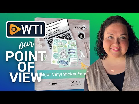 Koala Printable Vinyl Sticker Paper | Our Point Of View