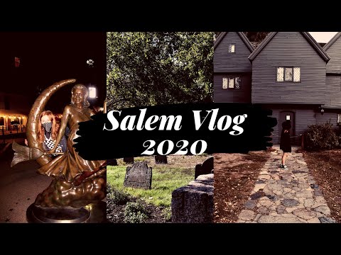 Salem in October 2020 / Witch City during Covid
