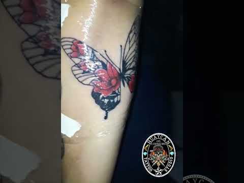 tatuaje de mariposa