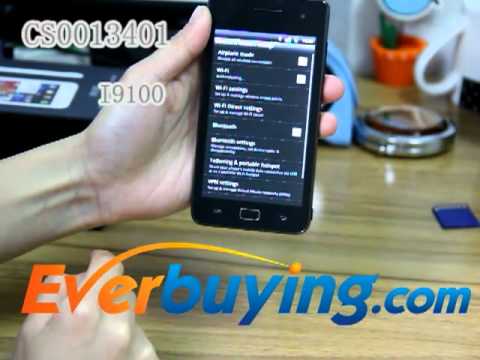 I9100 WCDMA GSM Dual Cards with Android 2.3 WIFI GPS 3G Smart Phone Everbuying.com