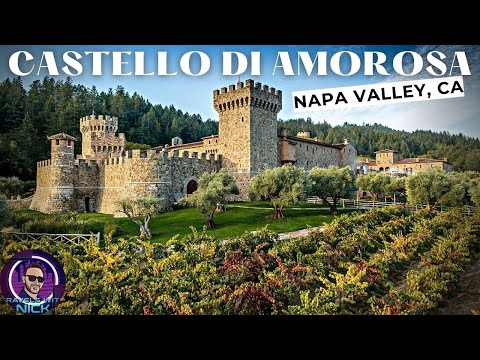 The BEST Napa Valley Winery I’ve EVER seen! Castello di Amorosa Tour and Review