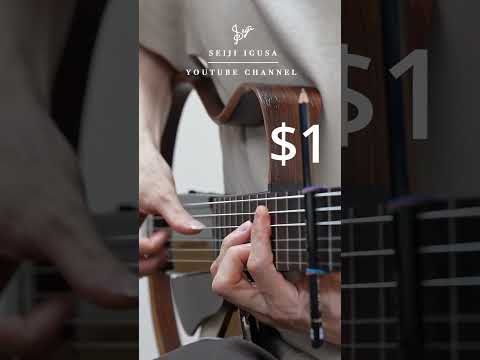 The world's cheapest guitar capo