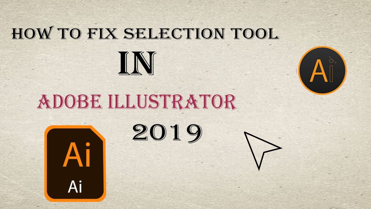 How To Fix and Reset Selection Tool in Adobe Illustrator 2019/Rehan Creation Tv
