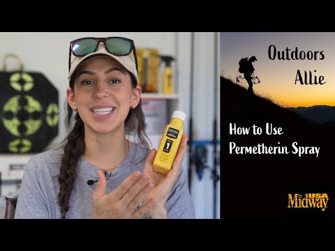 How to Use Permethrin Spray | Outdoors Allie