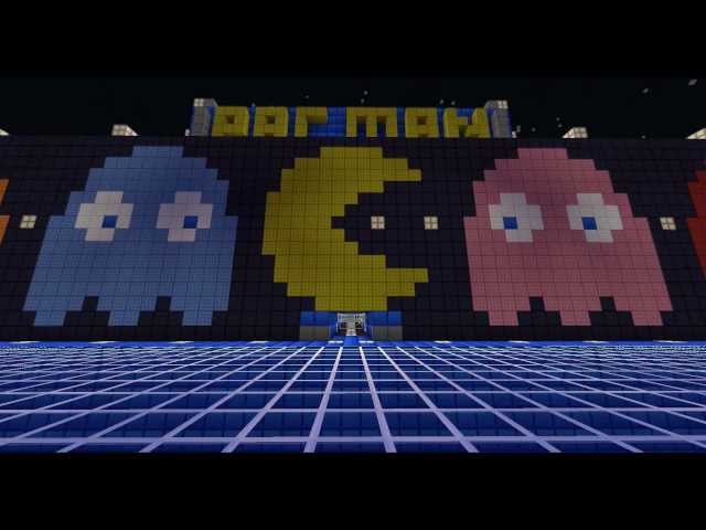 PacMan Arcade (updated to V2.0) Minecraft Map