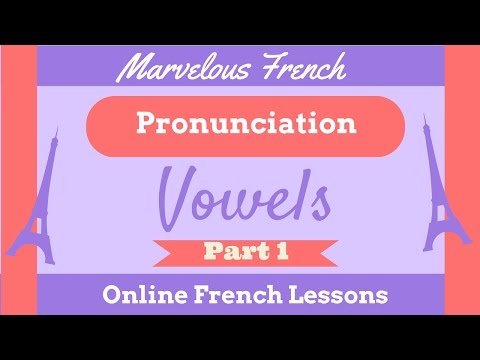 Marvelous French: Pronunciation – French Vowels | Language Tutor ...