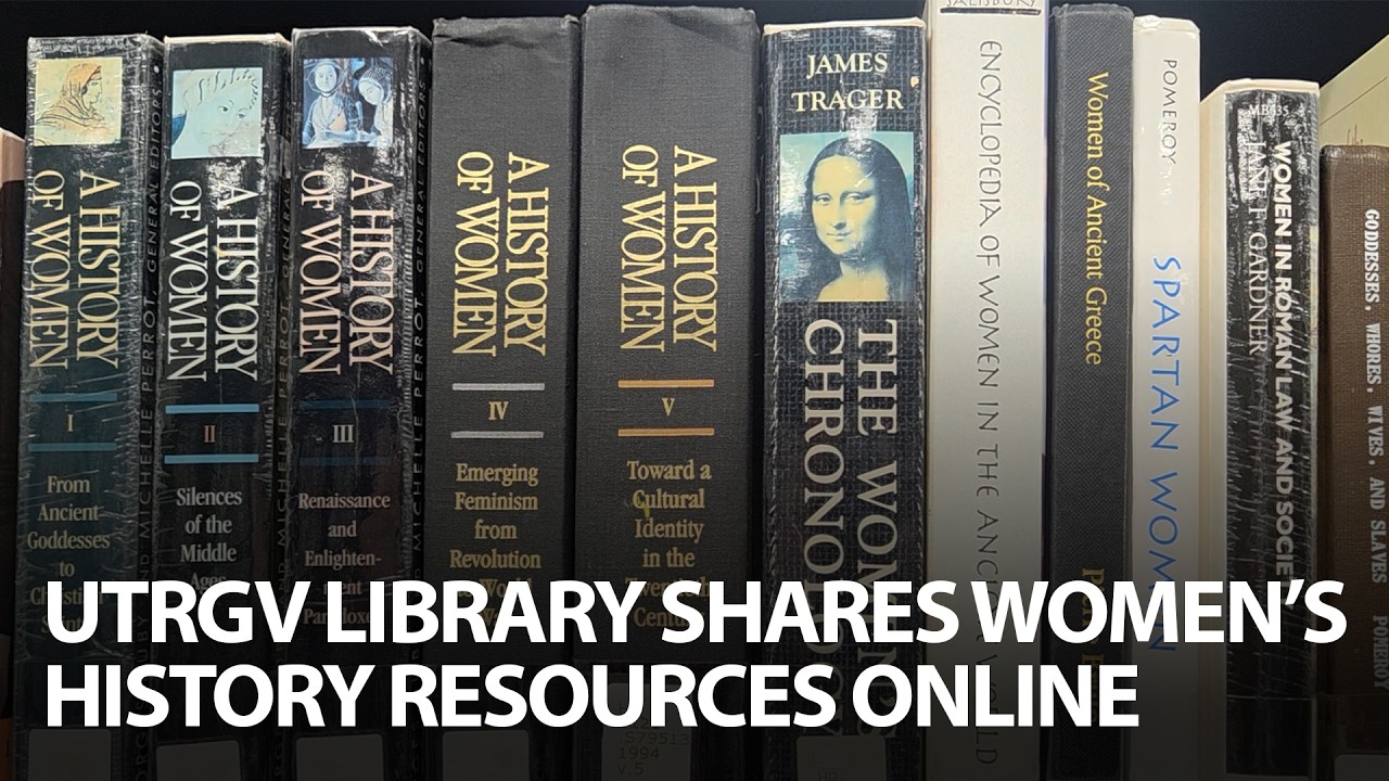 UTRGV Library shares Women’s history resources online