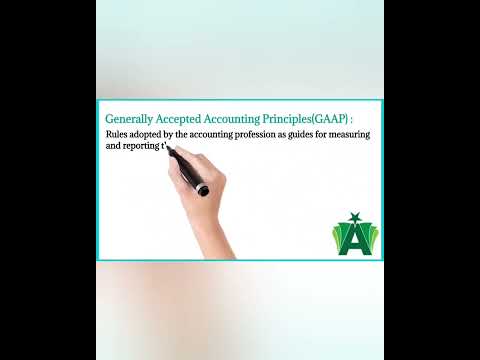 Generally Accepted Accounting Principles (GAAP)