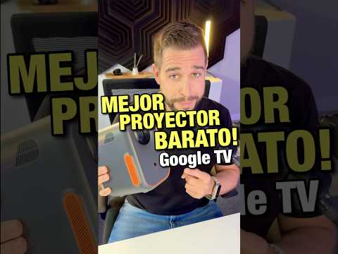 Este es el MEJOR proyector BARATO con Google TV certificado 👉🏻 Xming Episode One