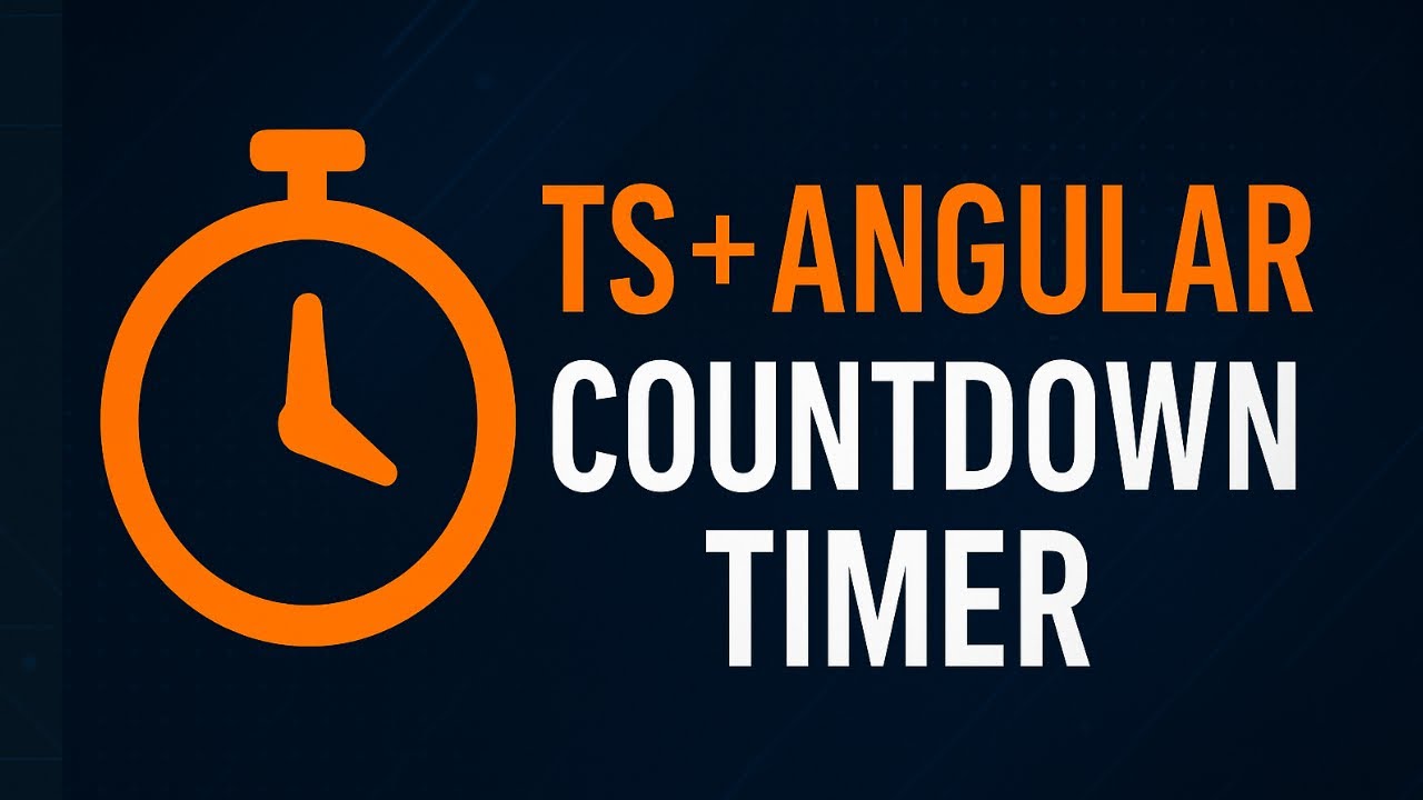 Angular Countdown Timer Tutorial