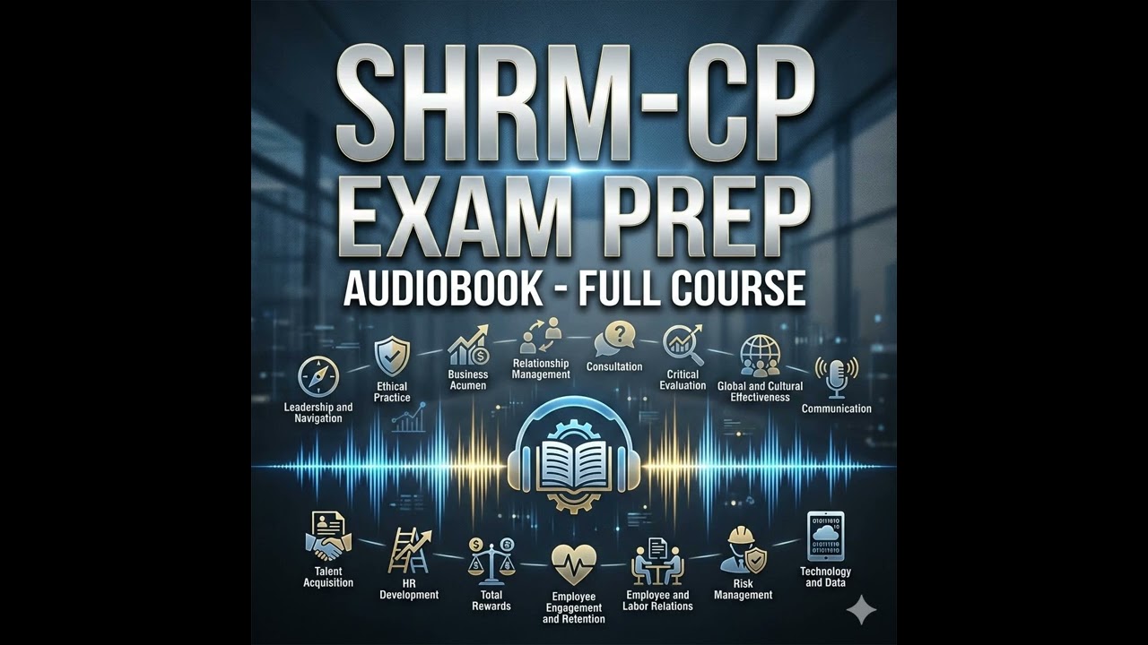 SHRM-CP Exam Prep Audiobook - Full Course