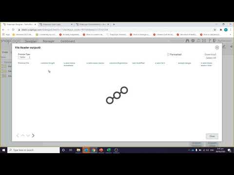 Creating your first Snaplogic Pipeline and Expression