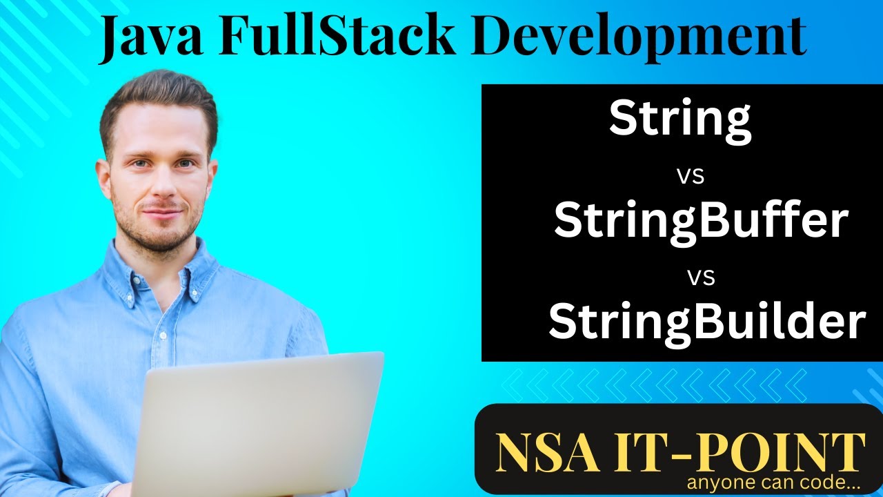 String vs StringBuffer vs StringBuilder | Java Fullstack Development #string @nsaitpoint