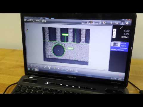 MSI Metrology Ergoscope w Measuring Software