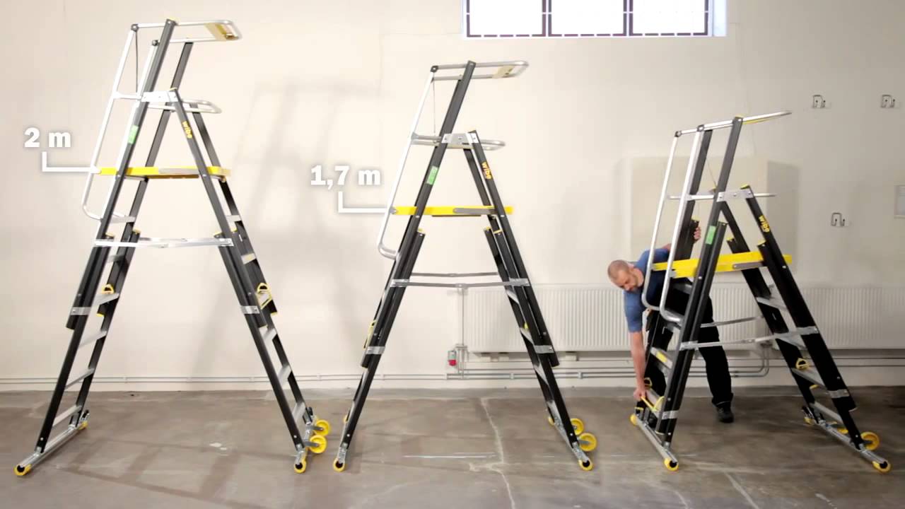 Wibe height adjustable working platform HAP