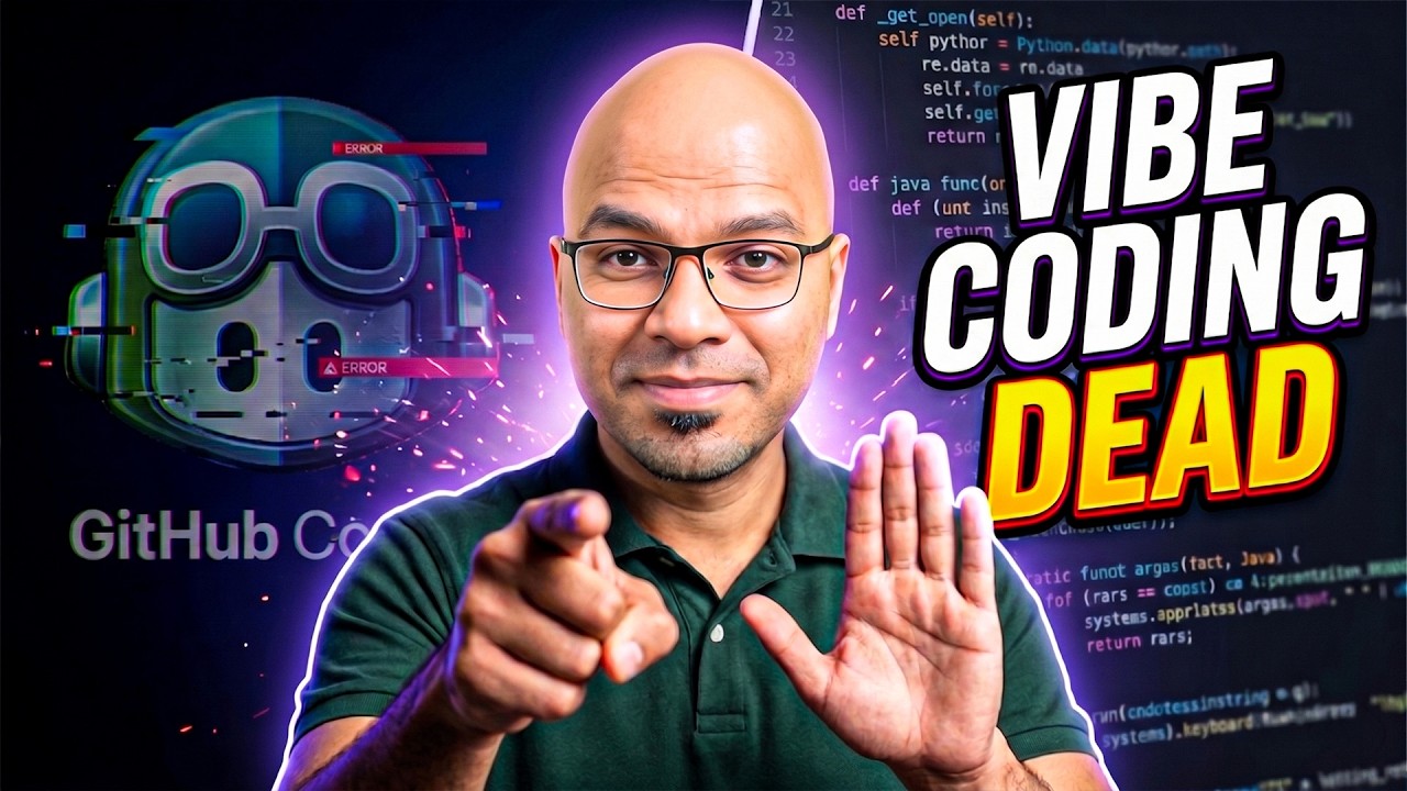 End of Vibe Coding? Github Copilot Changes