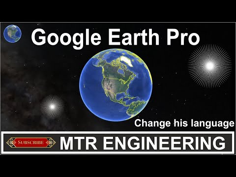 How to Install Google Earth Pro Online and Change his language. Arabic into English