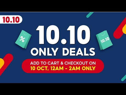 Shopee Malaysia 2021 10.10 Only Deals #shopeemy #shopeemy1010 #shopeemalaysia1010