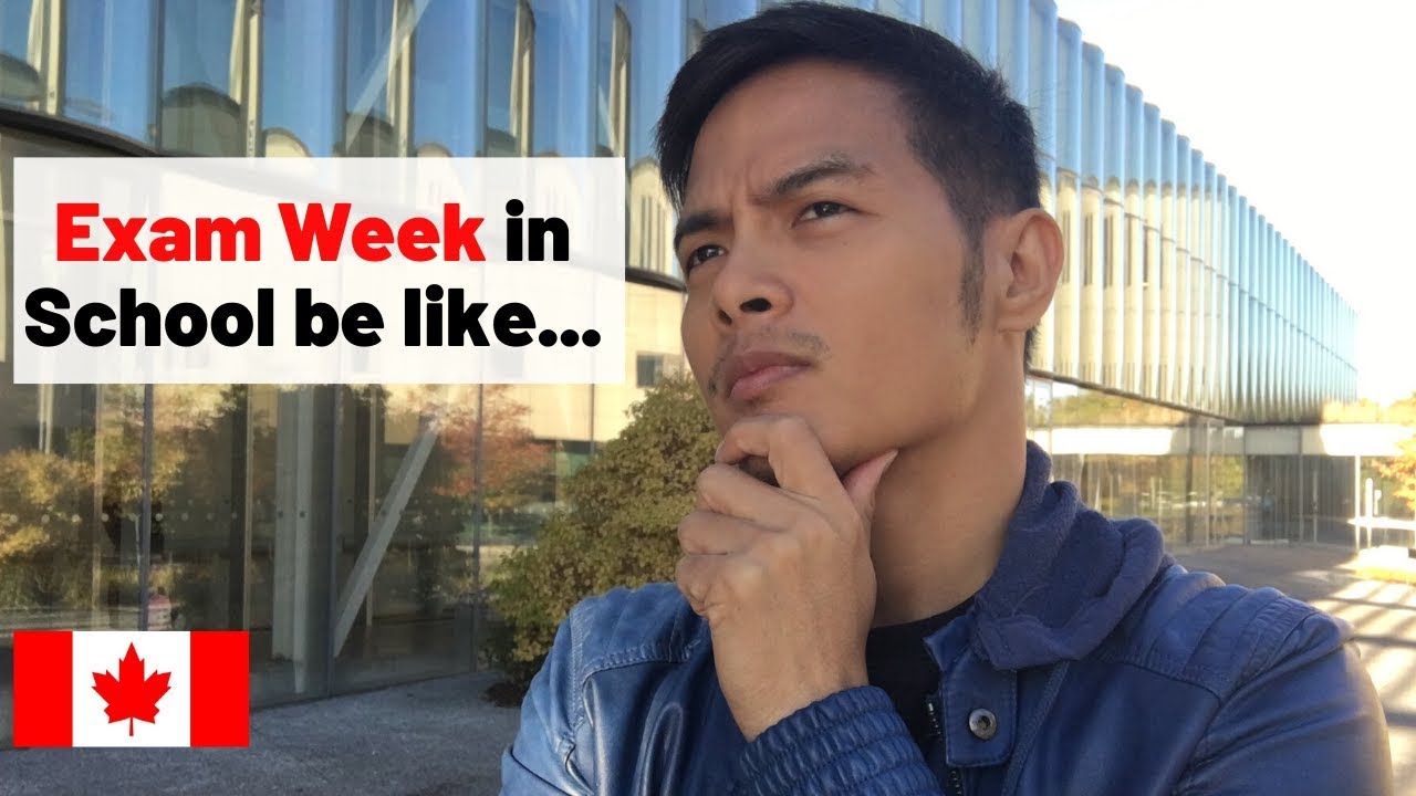 First exam week in Canada as International Student in Centennial College (TAGALOG)