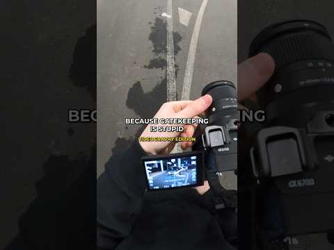 Car Videography Camera Setup (Sony a6700 + Sigma 18-50mm f/2.8)