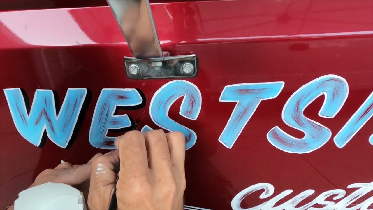 Shop Truck Lettering