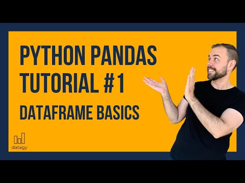 Introduction to Pandas and Dataframes | Python Pandas Tutorial #1 | Create Dataframe & Read from Web
