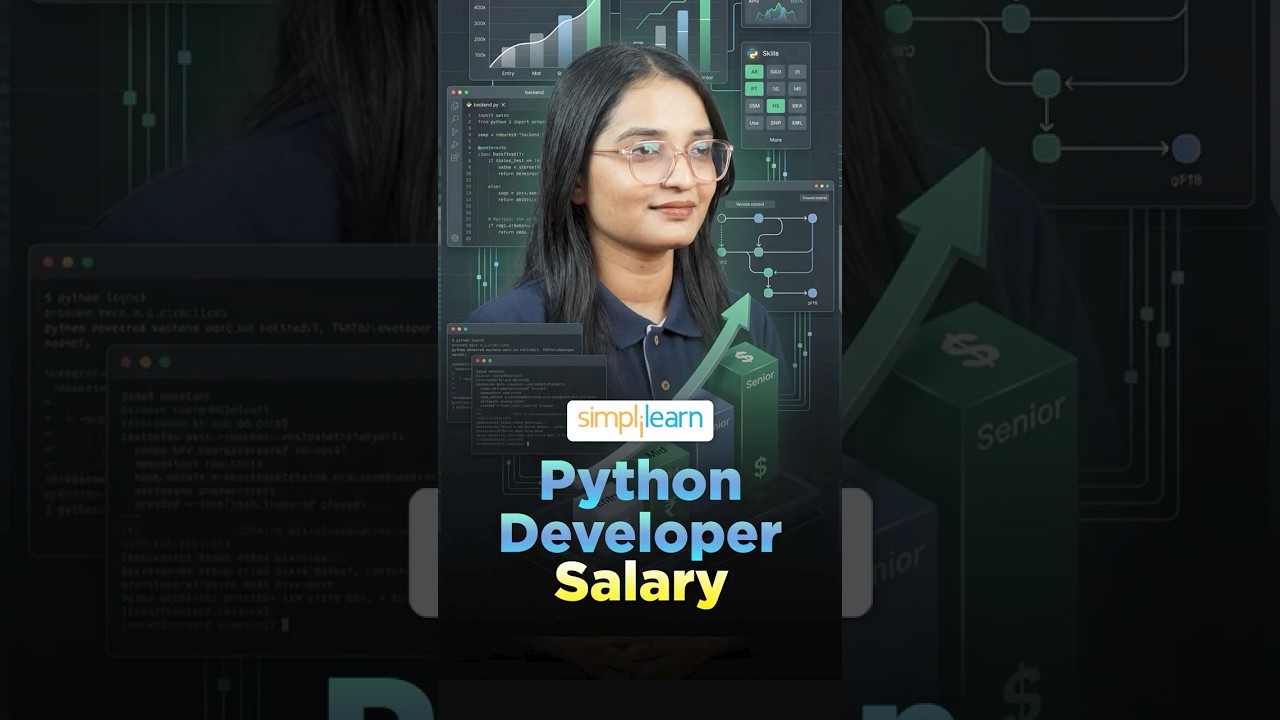 Python Developer Salary in 2026 | How Much Do Python Developers Earn? #shorts #simplilearn