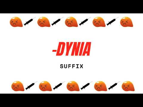 How to Pronounce: -dynia