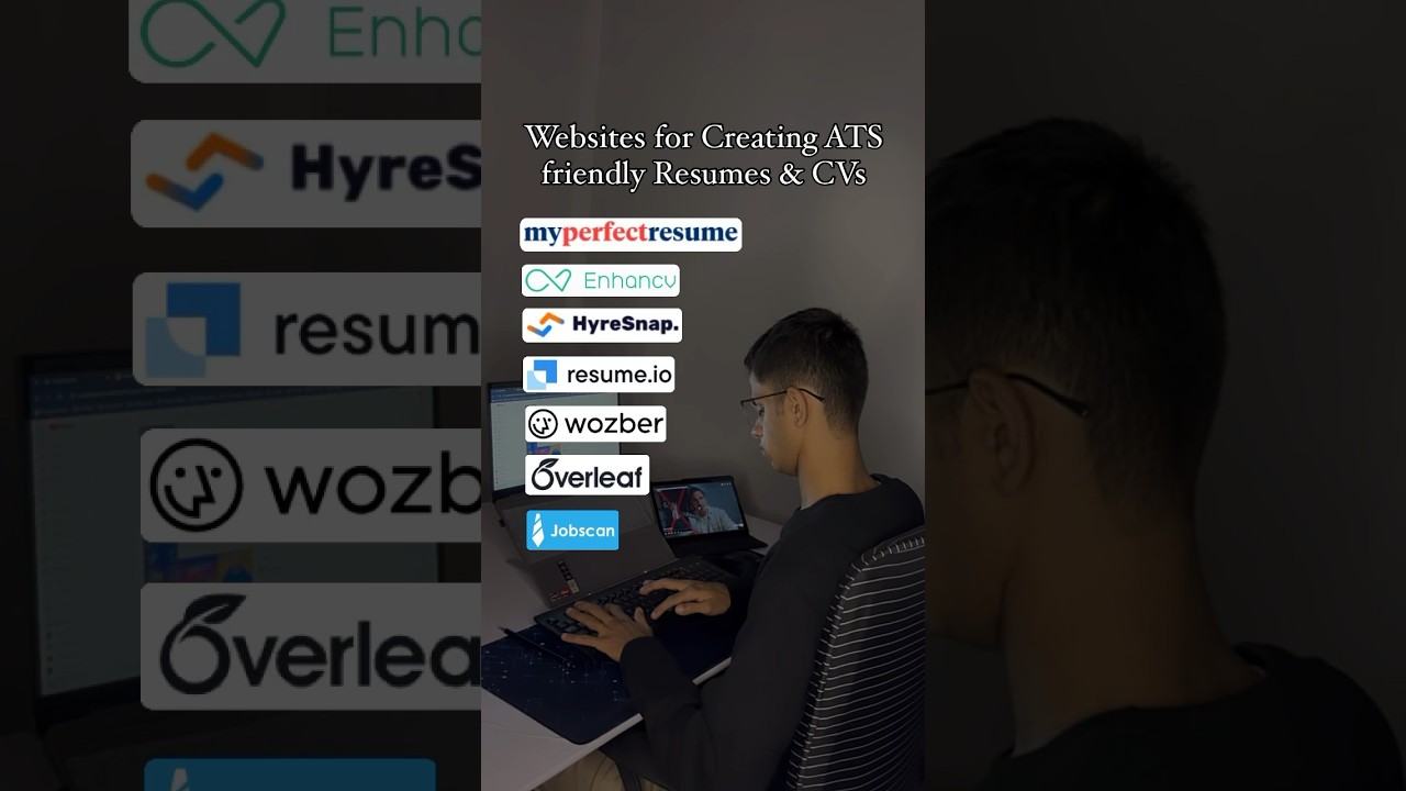 Websites for Creating ATS-friendly Resumes and CVs #datascience #ATS #resume #cv #dataanalytics #ai