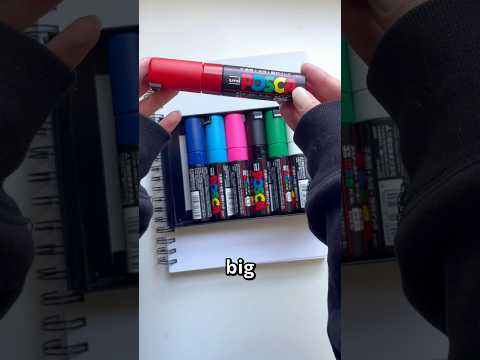 Can you use Posca markers in the bleedproof sketchbook??
