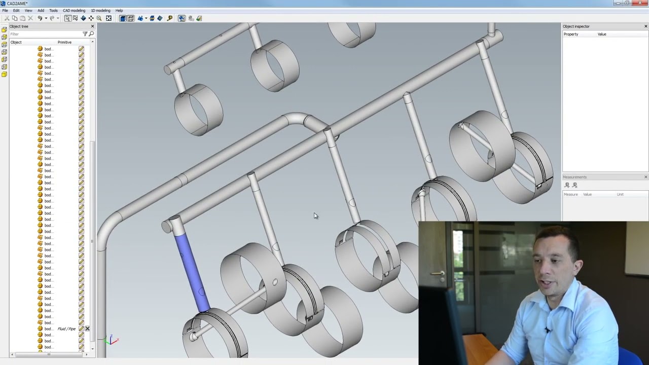 Simcenter Amesim – Automatically creating 1D models from CAD data 720p