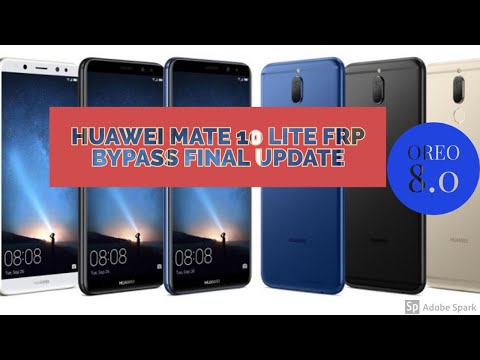 HUAWEI MATE 10 LITE rne-l21 rne-l03 GOOGLE ACCOUNT FRP BYPAS | HUAWEI MATE 10 LITE LAST UPDATE FRP