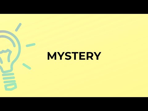 What is the meaning of the word MYSTERY?