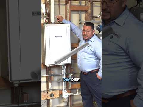 The Pros and Cons of Tankless Water Heaters vs Tank Water Heaters⚖ #shorts #plumbing
