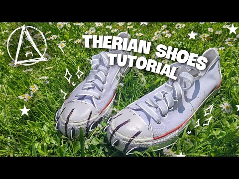 Therian Shoes Tutorial 🐾👟📐 ( easy step by step)