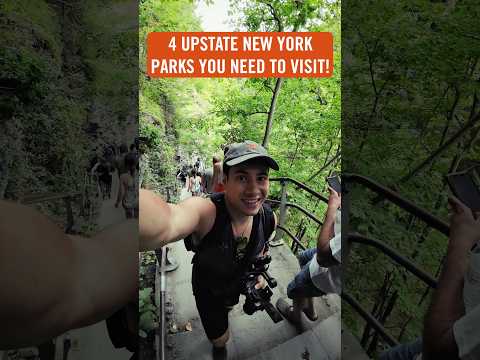 YOU NEED TO VISIT THESE 4 PARKS IN UPSTATE NY! #hiking #nature #newyork