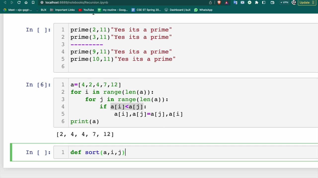 Nested Recursion | Python | Data Structure | Explain & Code